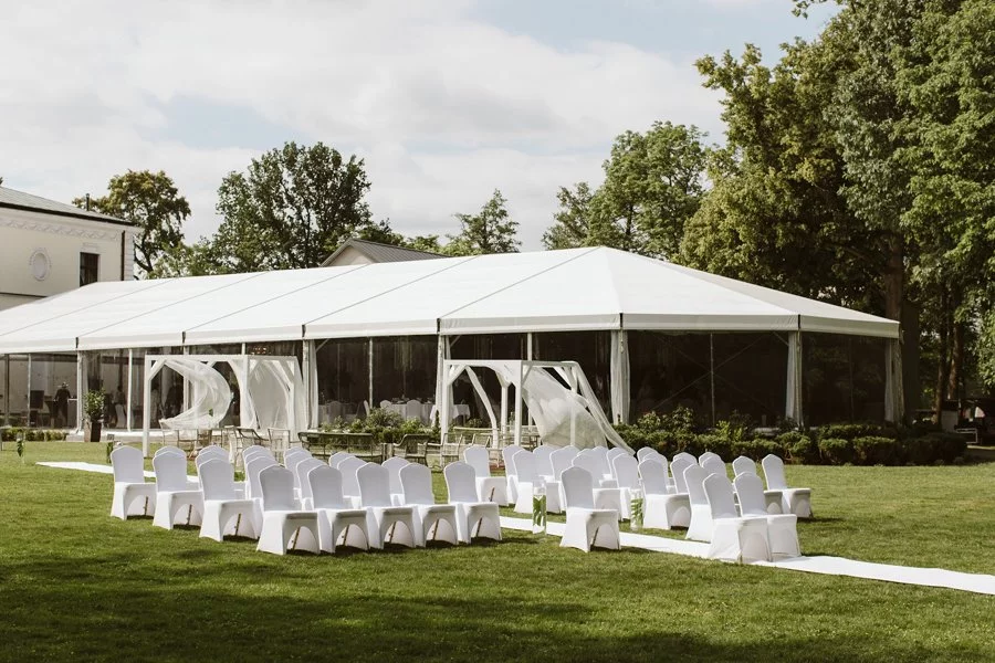 Pałac Rozalin - Ślub w plenerze i wesele w namiocie